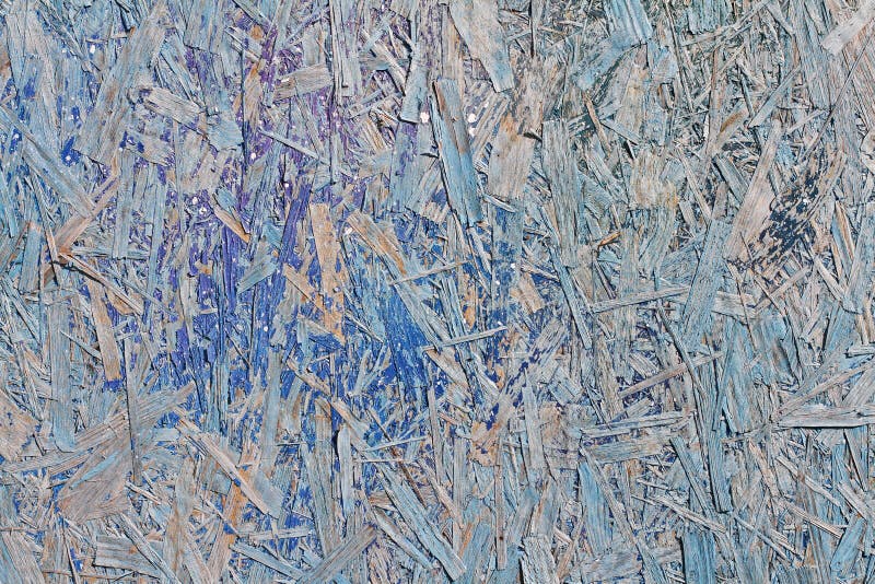 Colorful Blue, White and Yellow Painted OSB Board Stock Image - Image ...