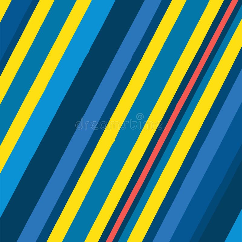 Colorful Blue Yellow Pattern with Diagonal Lines and Small Breakouts ...