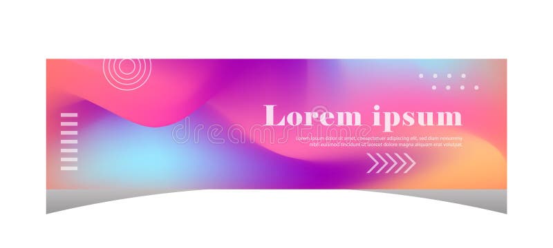 Colorful Blur Background and Texture. Design for Web Banner ...