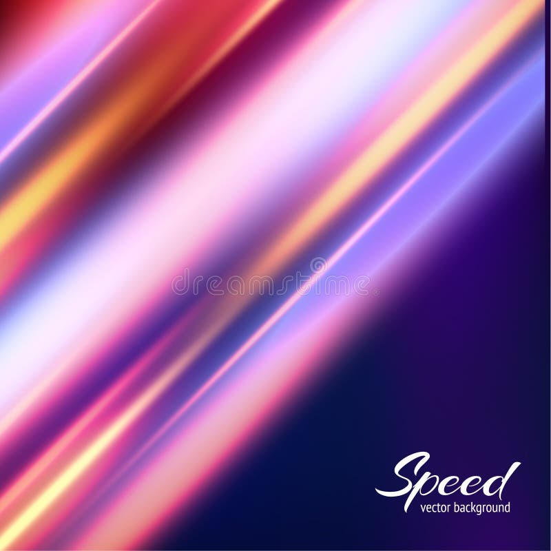 Blurred Light Lines and Stripes Background. Vector Eps10. Stock Vector ...