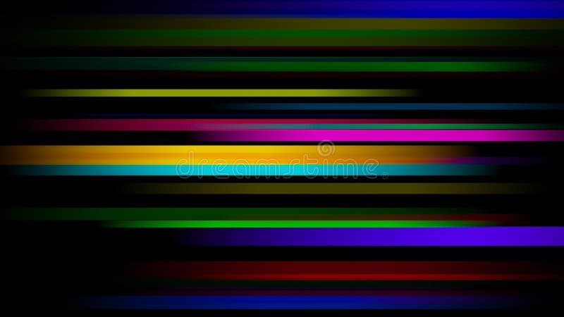 Colorful Blurred Light Stripes in Motion Over on Abstract Background ...