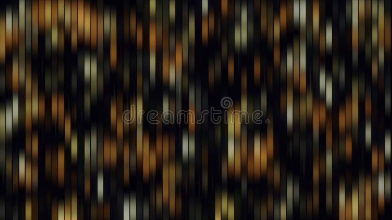 Colorful Blurred Light Stripes in Slow Blinking Motion Over Black ...