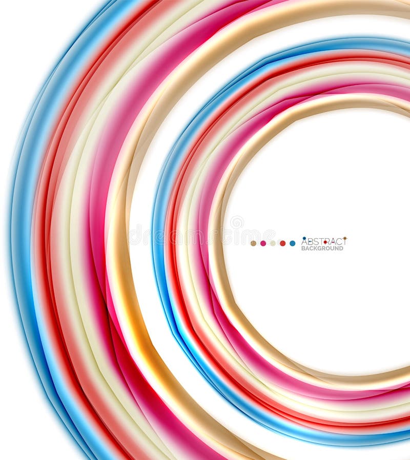 Colorful Blurred Stripes, Abstract Background Stock Vector ...