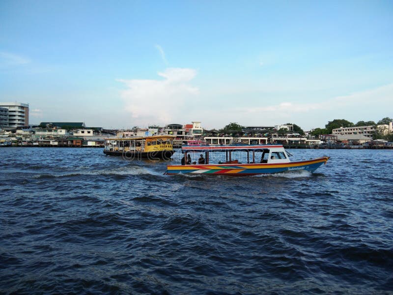 Old boad. stock photo. Image of space, summer, horizon - 19970100