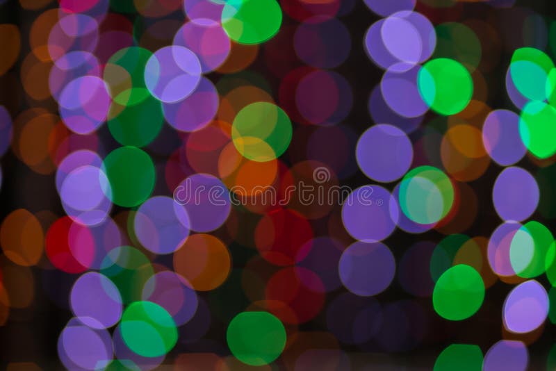 Colorful Bokeh Abstract Background Stock Illustration - Illustration of ...