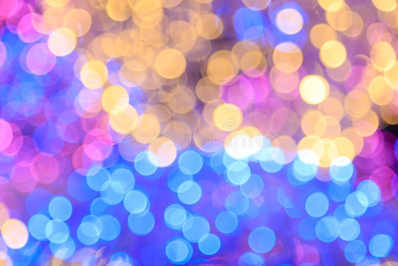 Colorful Bokeh Background stock illustration. Illustration of orange ...