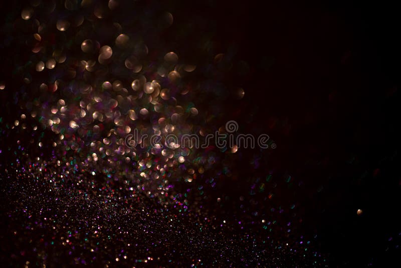 Colorful Bokeh Circles As a Design Element, Overlay or Backlight Stock ...