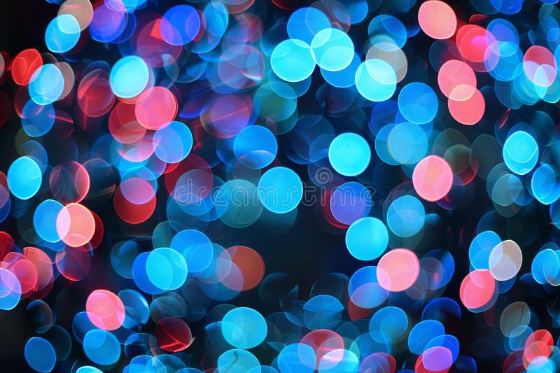 Colorful Bokeh Lights Background. Abstract Blurred Lights Texture Stock ...