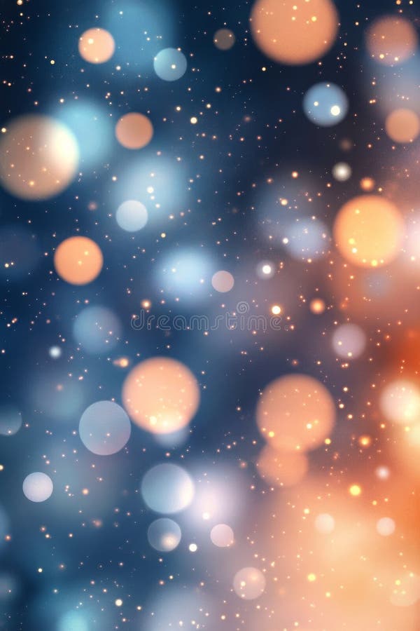 Mesmerizing Display Shimmering Lights Soft Bokeh Creates Dreamy ...