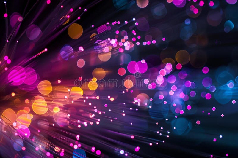 Vibrant Abstract Light Explosion Background Stock Illustration ...