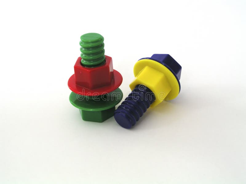 Colorful Bolts stock photo. Image of blue, mount, vivid - 79158