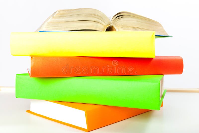 Colorful book stock image. Image of hardcover, information - 21040491
