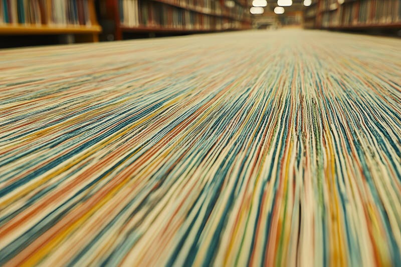 Colorful Book Spines in Library Rows Abstract Background Image Stock ...