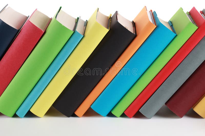 Colorful books stock photo. Image of literary, learn - 42391294