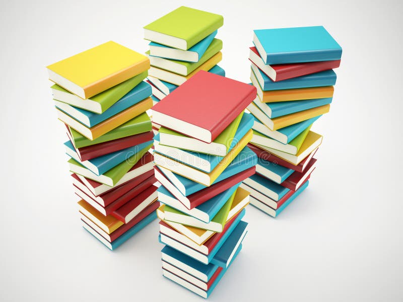 Three Colorful Books Stock Illustrations – 559 Three Colorful Books ...