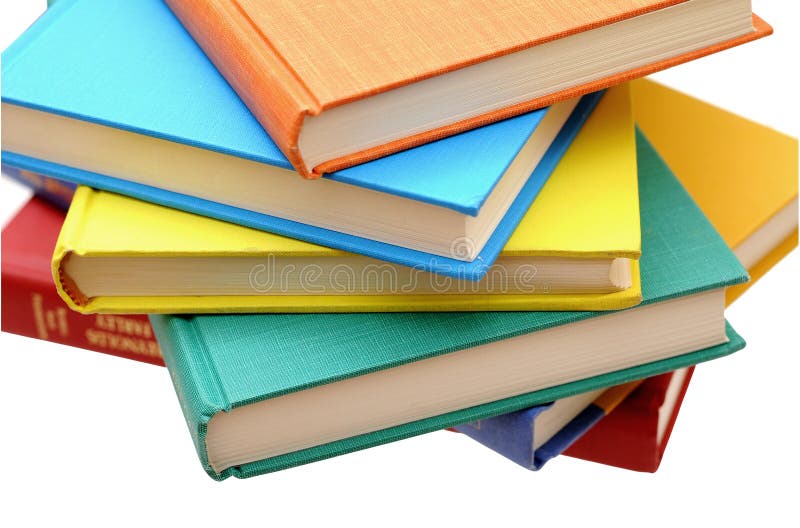Colorful books stock photo. Image of nature, green, school - 30565100