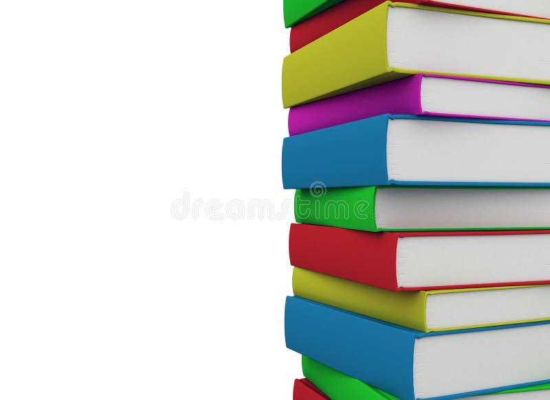 Colorful Books Border Stock Illustrations – 1,314 Colorful Books Border ...