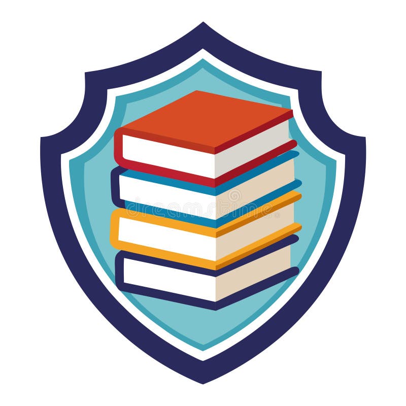 Stack of Books Inside a Shield: Education, Knowledge, and Security ...
