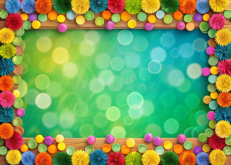 Colorful Border Designs for Educational Materials, Classroom Decor, and ...
