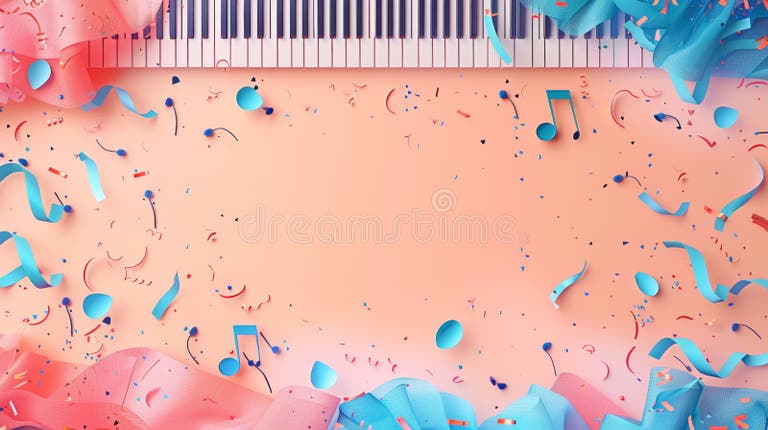 Colorful Musical Border Stock Illustrations – 814 Colorful Musical ...