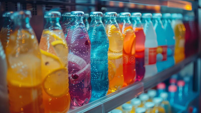 Colorful Bottled Drinks on a Shelf Stock Image - Image of variety ... Colorful Bottled Drinks on a Shelf Stock Image - Image of variety ...