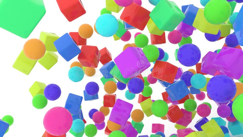 Flying Around the Modern Office Corporate Background. Stock Video ...