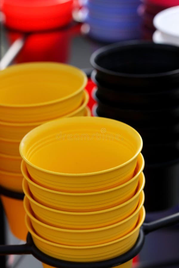 Colorful bowls stock image. Image of colour, bowls, vases - 11151975
