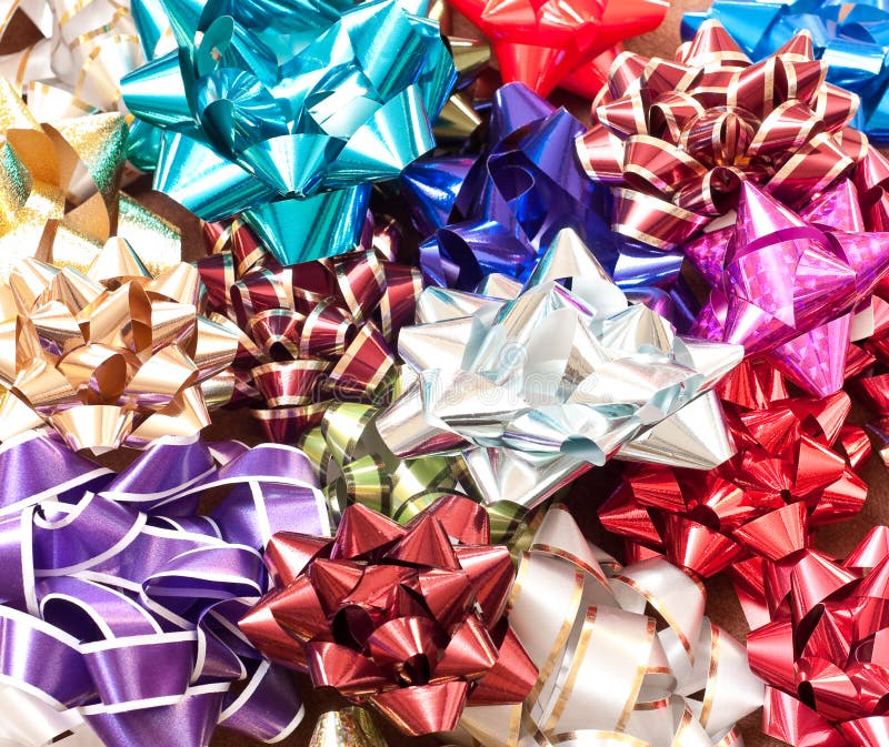 Colorful Bows stock image. Image of ornament, anniversary - 14031015