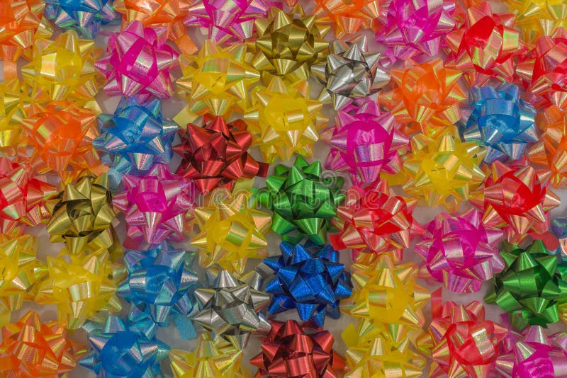 Colorful bows stock photo. Image of shiny, decoration - 26716592