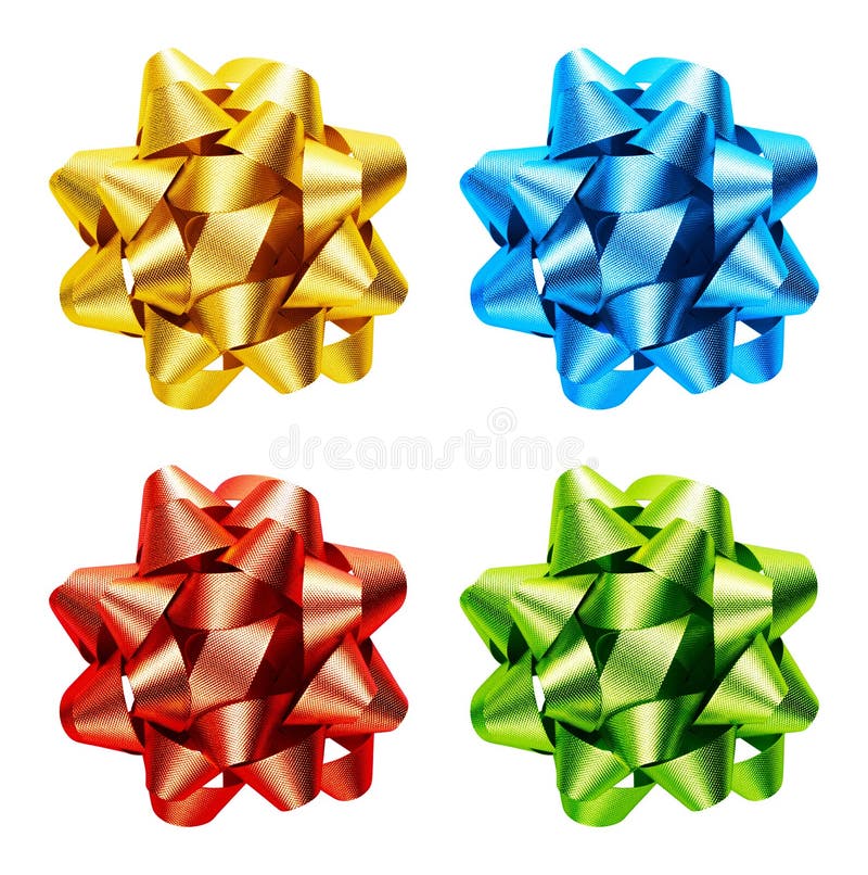 Colorful bows stock photo. Image of graphical, white - 27149608