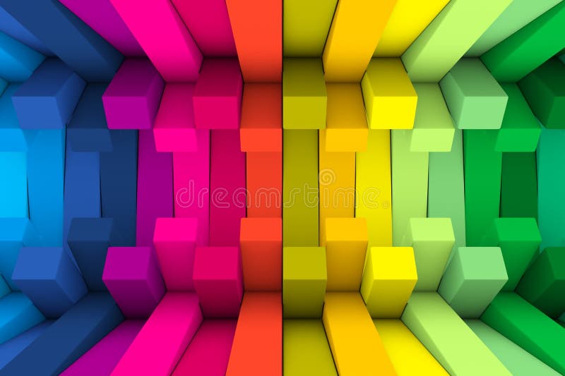 Colorful Boxes Abstract Background 3D Stock Illustration - Illustration ... Colorful Boxes Abstract Background 3D Stock Illustration - Illustration ...