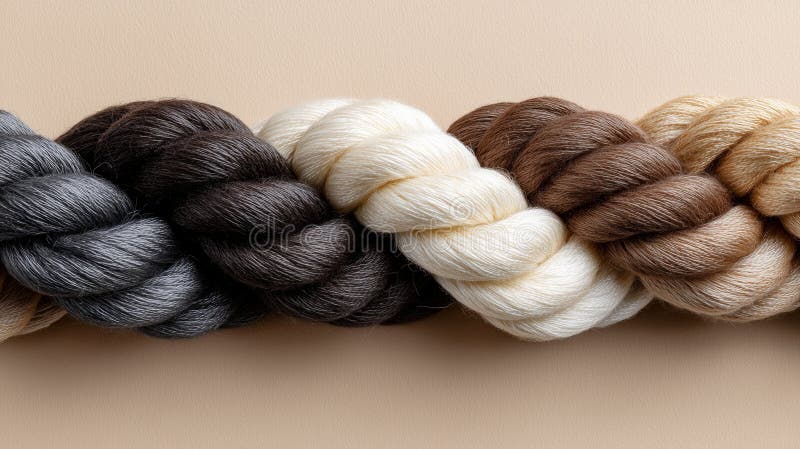 Colorful Braided Rope Symbolizing Teamwork, Diversity, Unity and ...