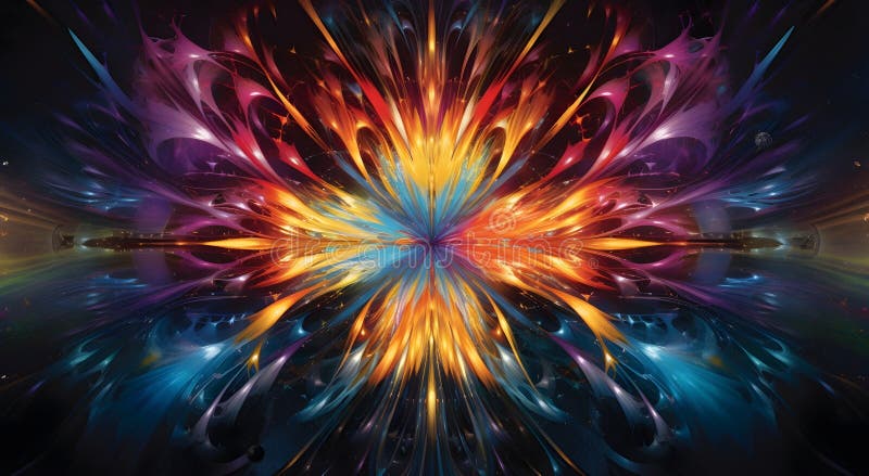 Colorful Brain Explosion Concept Stock Illustration - Illustration of ...