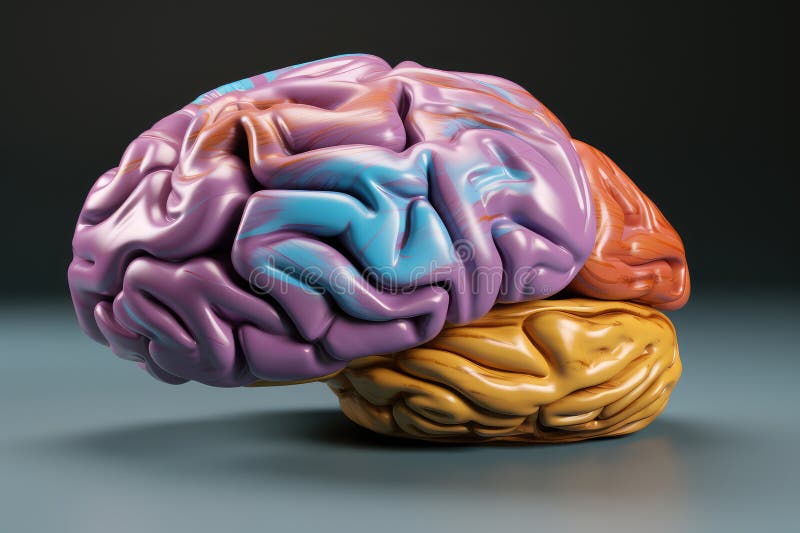 Colorful Brain Illustration, Cognitive Science, Educational Psychology ...