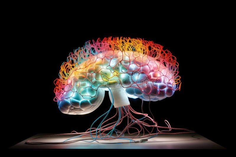 Colorful Brain Illustration, Cognitive Science, Educational Psychology ...