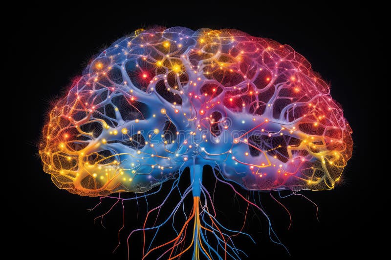 Colorful Brain Illustration, Cognitive Science, Educational Psychology ...