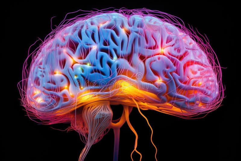 Colorful Brain Illustration, Cognitive Science, Educational Psychology ...