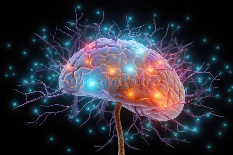 Colorful Brain Illustration, Cognitive Science, Educational Psychology ...