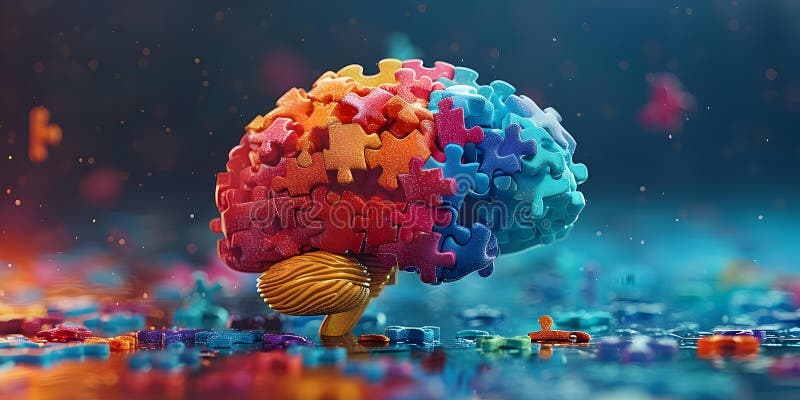 Colorful Brain Puzzle: Exploring Connections and Functions within the ...