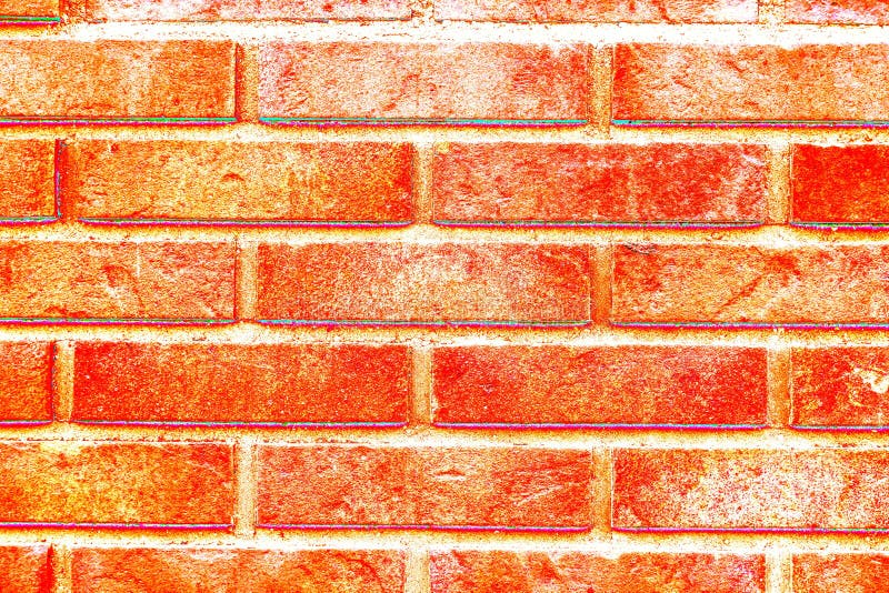 Colorful Brick Wall Texture, Brick Wall Texture is Used As a Background ...