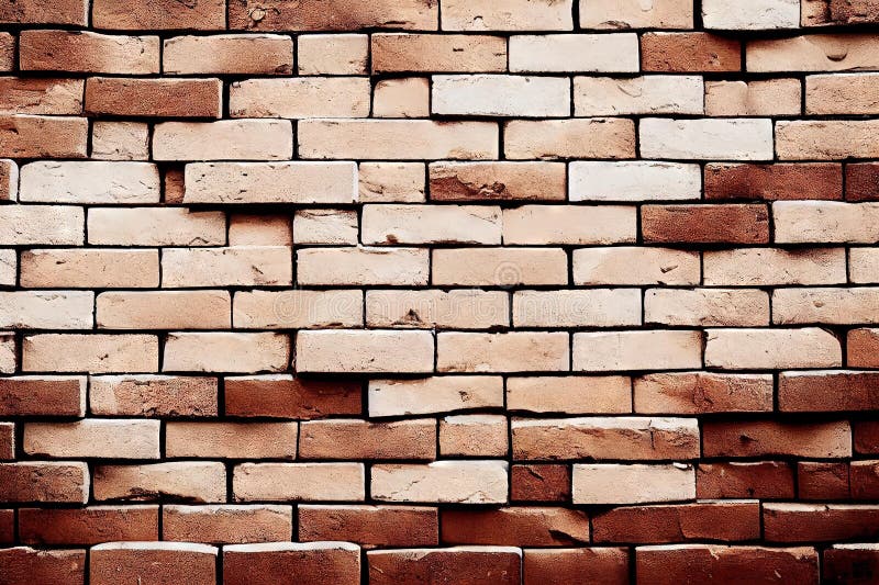 Colorful Brick Wall Texture. Stock Illustration - Illustration of brick ...