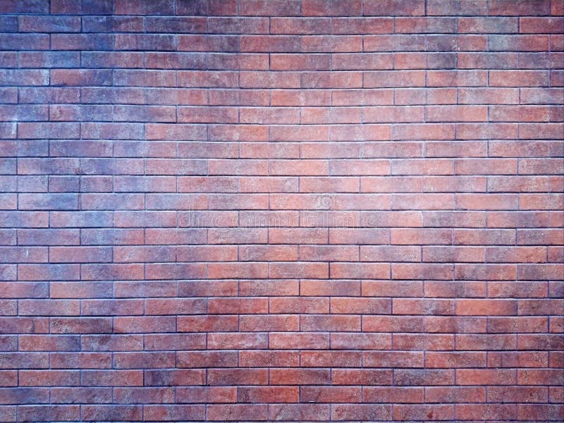 Old Grunge Brick Wall Background. Modern Red Brick Tile Wall Texture ...