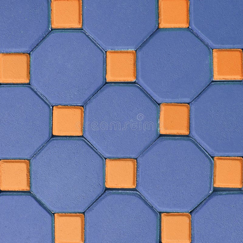 Colorful Bricks Floor Background Stock Image - Image of design ...