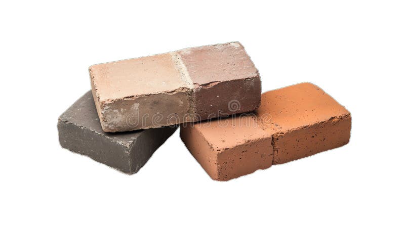 Colorful Bricks Stacked for Construction and Design Purposes Stock ...