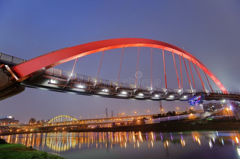 Colorful bridge stock image. Image of bridge, cityscape - 18590273