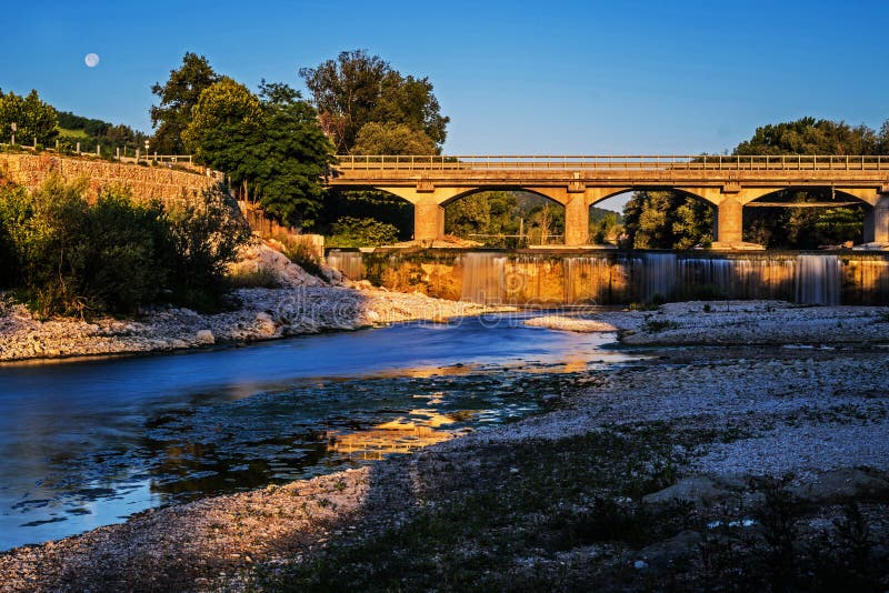 Waterfall landscape stock image. Image of view, flowing - 30643675