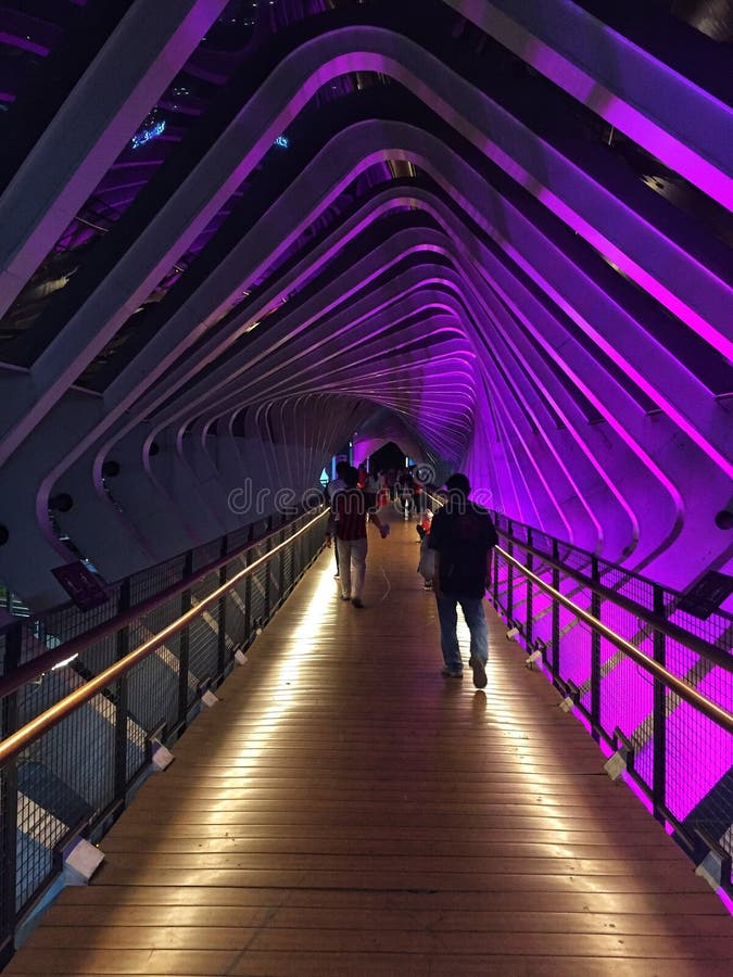 Colorful Bridge editorial stock image. Image of jakarta - 201553749