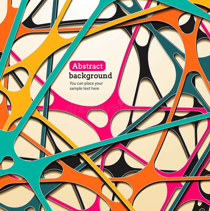 Colorful Bright Abstract Background Stock Vector - Illustration of ...