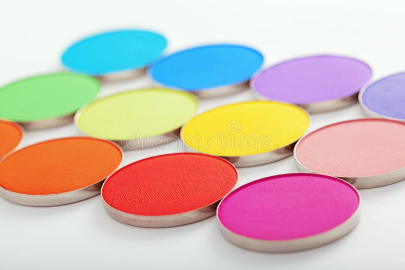 Colorful bright eye shadow stock photo. Image of brown - 22413630