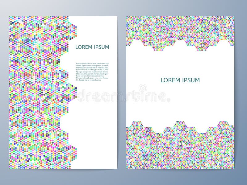 Colorful Brochure Design A4 Template. Vector Stock Vector ...